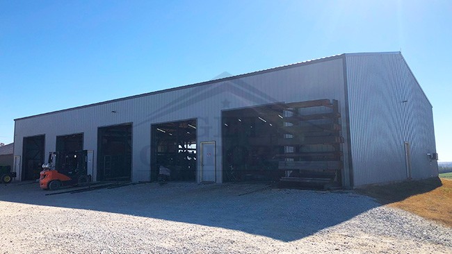 60x100x14 Commercial Clear Span Garage - Get Carports 60x100x14 Commercial Clear Span Garage - Get Carports